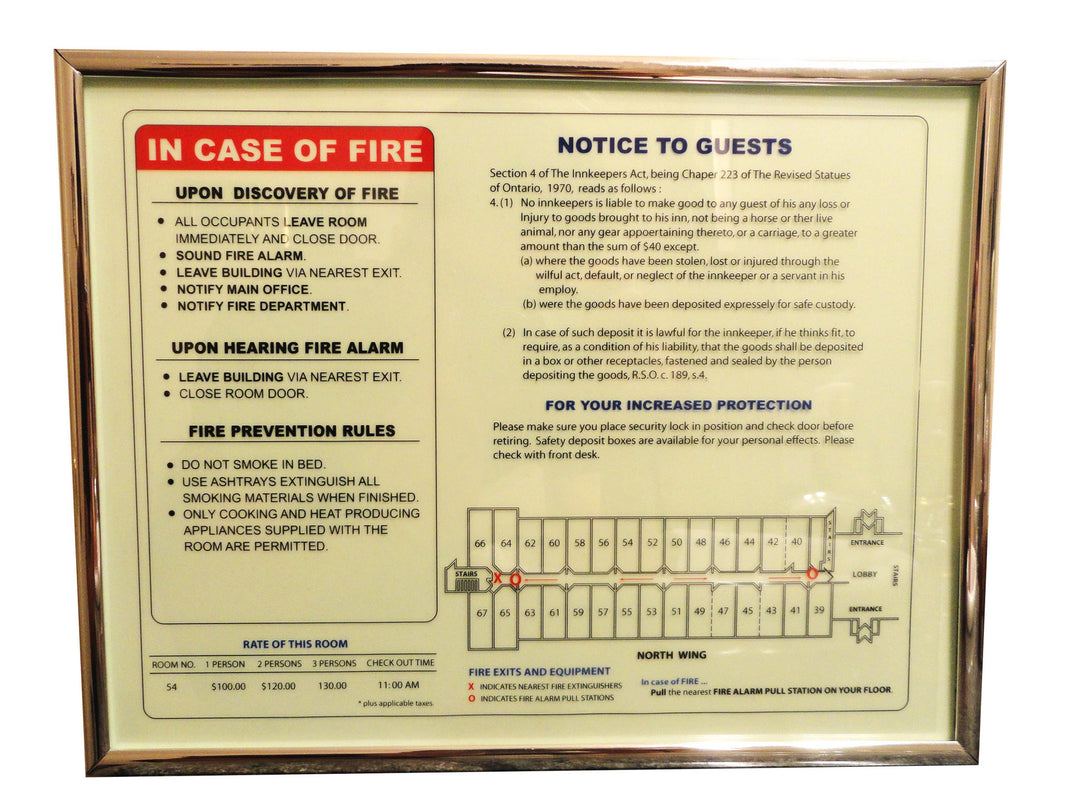 Products – Evacuation Map Store