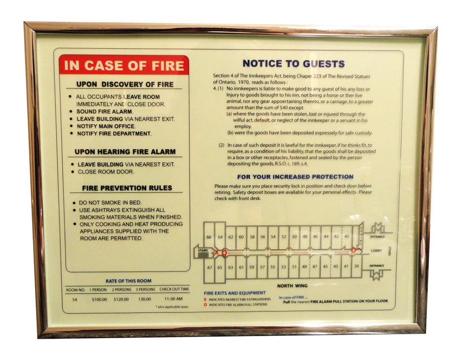 Products – Evacuation Map Store